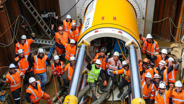 MTBM 'Aroha' gets to work in Auckland - McConnell Dowell