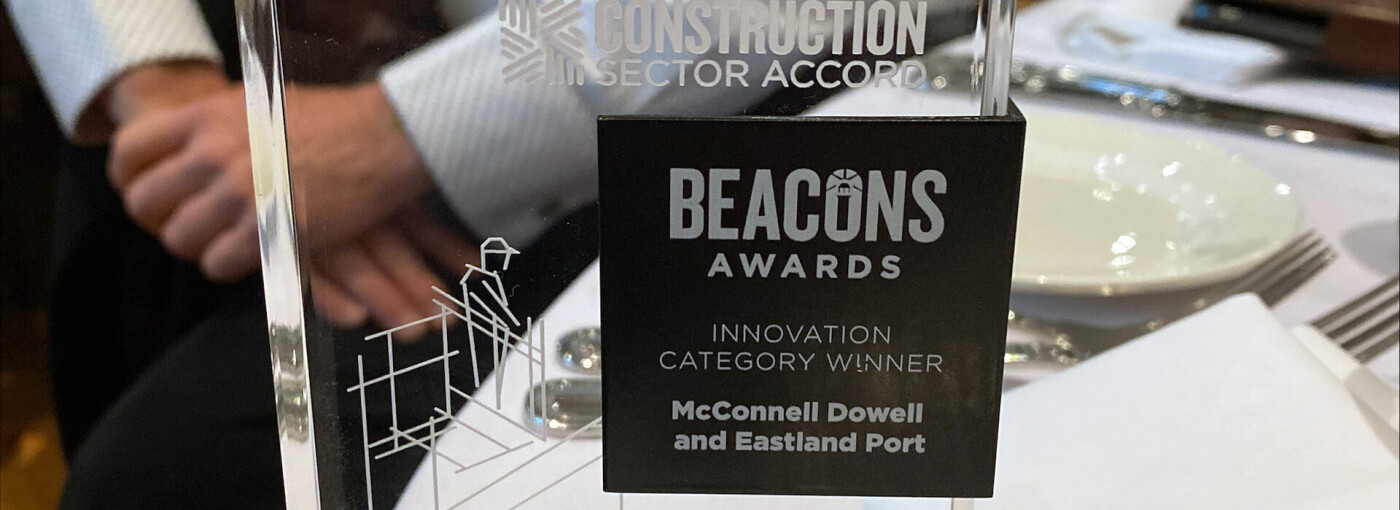 2023 Beacon Innovation Award Win for Wharf 7 - McConnell Dowell