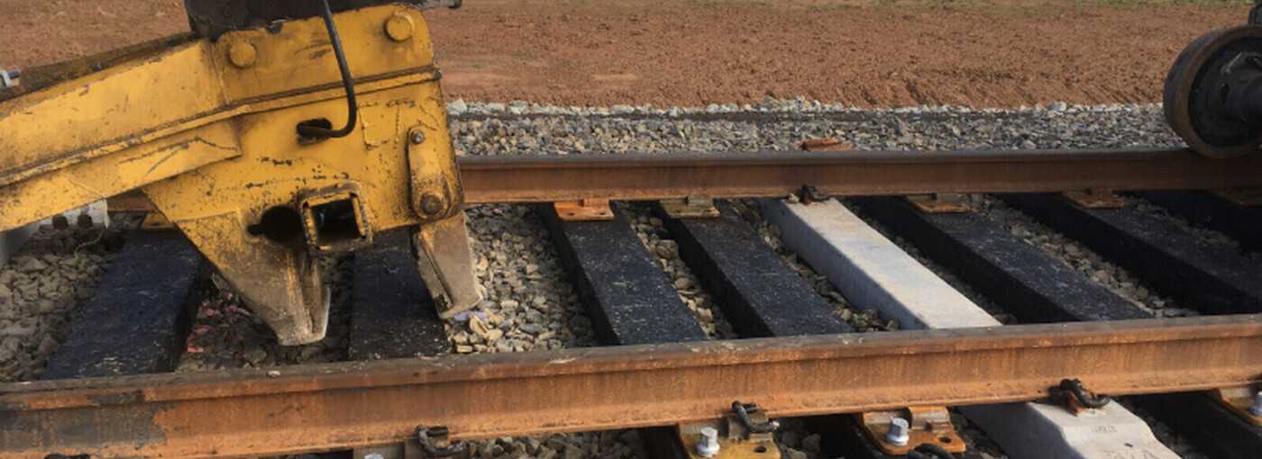 Recycled plastic composite sleepers - McConnell Dowell