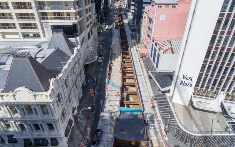 City Rail Link Contract 2 - enabling works - McConnell Dowell