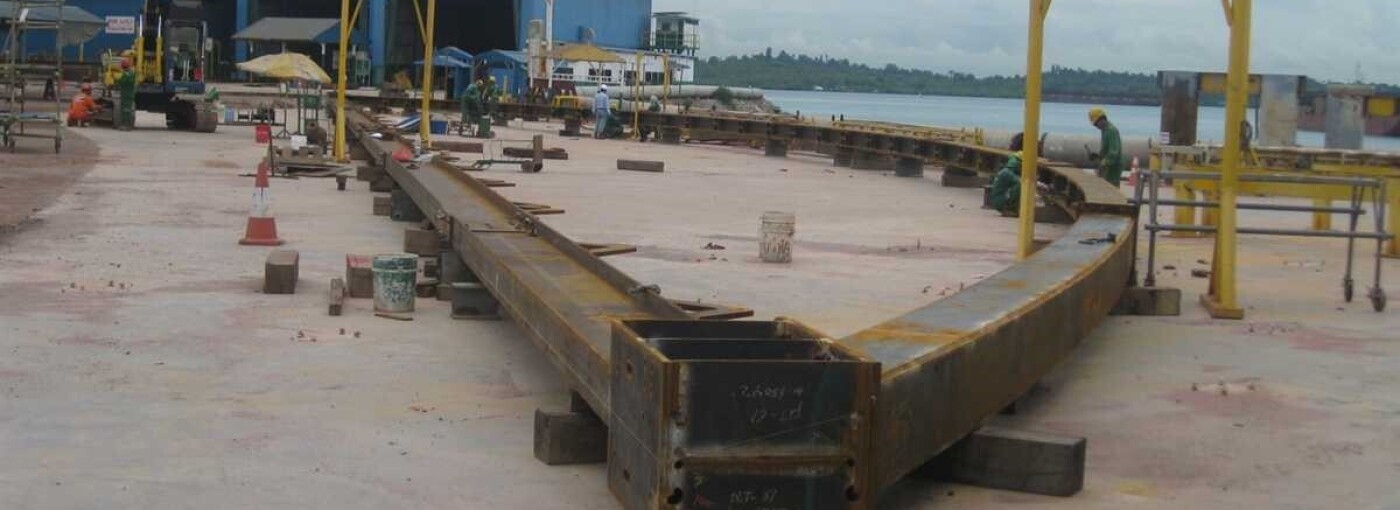 Makira Bridge - Fabrication Works - McConnell Dowell