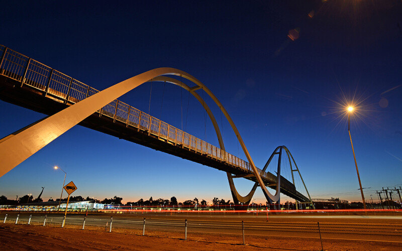 Mandurah Road Footbridge - McConnell Dowell