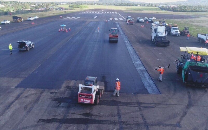 Pago Pago Airport Runway Overlay - McConnell Dowell
