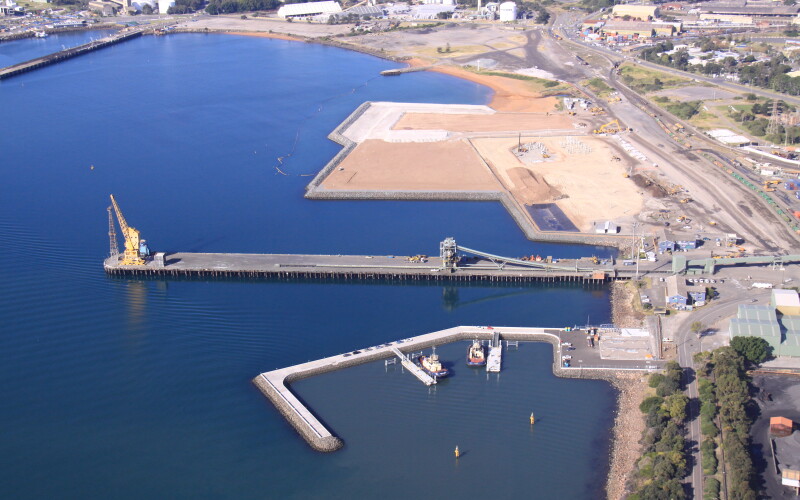 Port Kembla Outer Harbour Tug Berth - McConnell Dowell