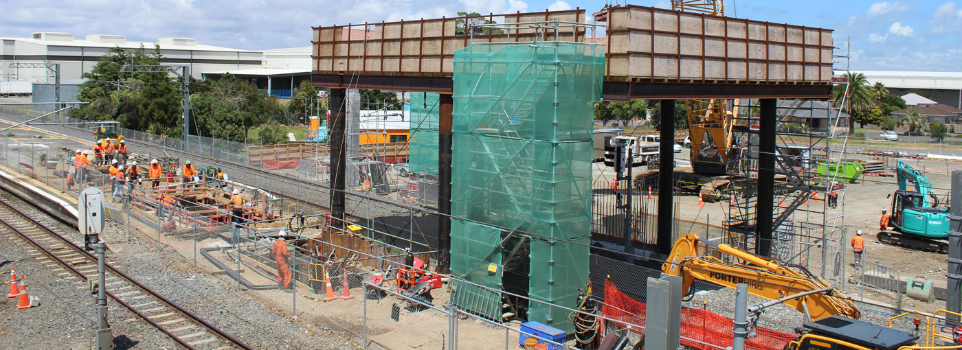 Smart temporary works for safe live-rail construction - McConnell Dowell