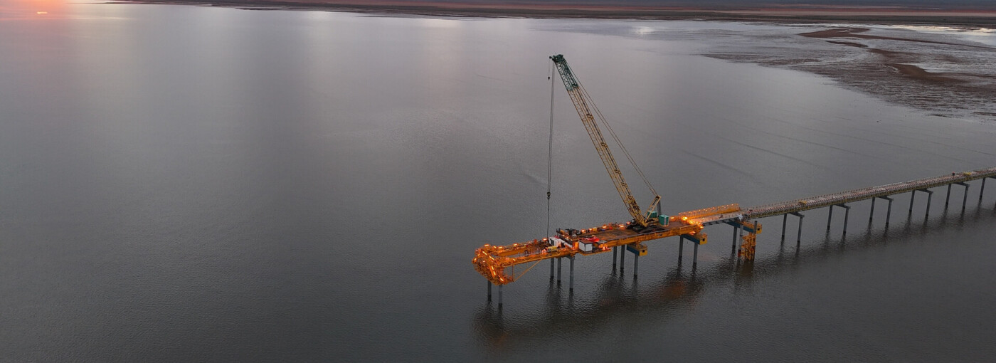 Jetty Milestone Reached at Mardie Salt & Potash Marine Structures ...